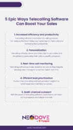 10 Ways Telecalling Software Can Boost Your Sales l NeoDove